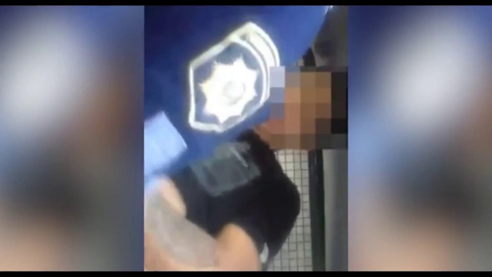 Police Officer Caught Giving Blowjob To Fellow Cop While Armed Robbery