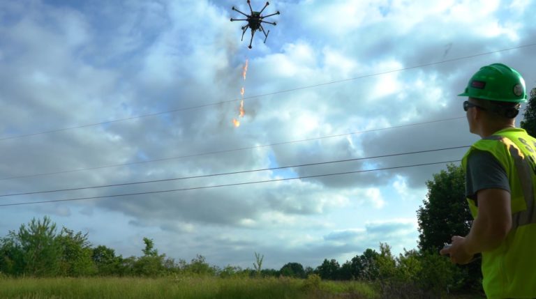 You can now buy a bloody flamethrower attachment for a drone