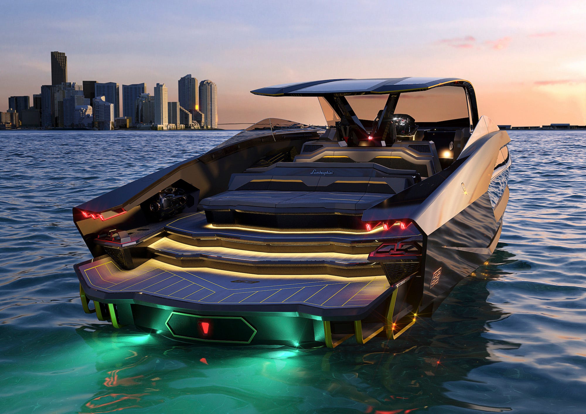 Lamborghini Unveils 3 4 Million Dollar Yacht That Looks Like A F en Lamborghini Unveils 3 4 Million Dollar Yacht That Looks Like A F en