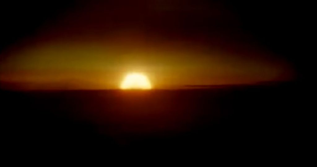 Russia has declassified footage of the largest nuclear explosion ever